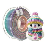 China PINRUI PLA Rainbow 3D Printer Filament 1.75mm Diameter with 200-220℃ Printing Temperature Range for sale