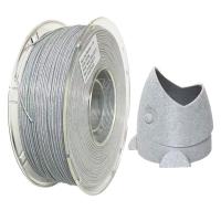 China PLA Marble Filament 1.75mm 1KG White Color 3D Printing Filament for Models Crafts for sale