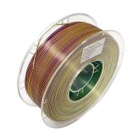 China PINRUI Triple Color PLA Silk Filament 1.75mm 1kg for FDM 3D Printers with 200-220℃ Temperature Range for sale
