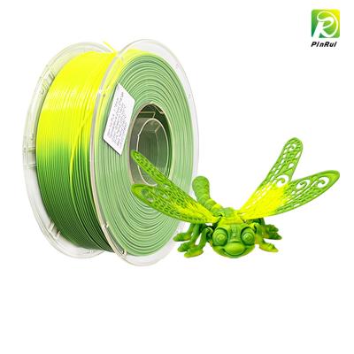 China Temperature Color Change PLA Filament 1.75mm 1KG 3D Printer Filament PINRUI for sale