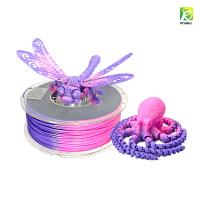 China Temperature Color Change PLA Filament 1.75mm 1KG 3D Printer Filament PINRUI for sale