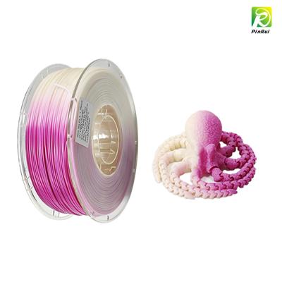 China PINRUI UV Color Change PLA 3D Printer Filament 1.75mm Dimensional Accuracy +/- 0.03 mm 1KG for sale