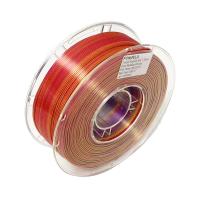 China PINRUI Three Colors Silk PLA Filament 1.75mm for 3D Printers with 190-220°C Printing Temperature for sale