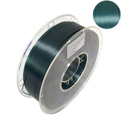 China Dual Color Silk PLA 3D Printer Filament 1.75mm Diameter with 200-220℃ Printing Temperature Range for sale