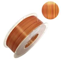 China Dual Color Silk PLA 3D Printer Filament 1.75mm with 200-220℃ Printing Temperature and Custom Weights 250g to 5KG for sale