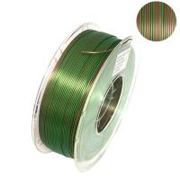 China Dual Color Silk PLA 3D Printer Filament 1.75mm with 200-220℃ Printing Temperature and Custom Weights 250g to 5KG for sale