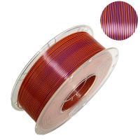 China PINRUI Dual Color Silk PLA Filament 1.75mm for 3D Printing - 200-220℃ Temperature Range, 1KG Spool for sale