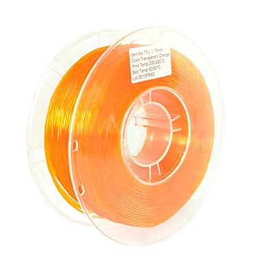 China PINRUI Flexible TPU 3D Printer Filament 1.75mm/3.0mm Rainbow PLA with 200-220℃ Printing Temperature for sale