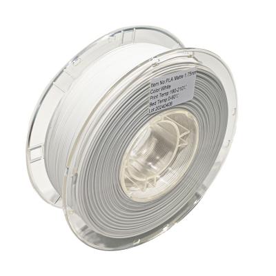China PinRui 1.75mm PLA Matte 3D Printer Filament - 1.0KG Spool with 200-220℃ Printing Temperature for sale