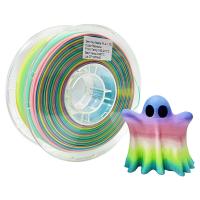 China PINRUI Rainbow PLA 3D Printer Filament 1.75mm 1kg Multicolor FDM Compatible for sale