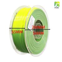 China PINRUI 1kg 1.75mm Temperature-Responsive Color-Changing PLA 3D Printing Filament Thermal-Active Silk for Models for sale