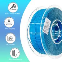 China PinRui 1KG 1.75mm Clear PLA Filament No Clogging 3D Printer Filament Plastic Rods for sale