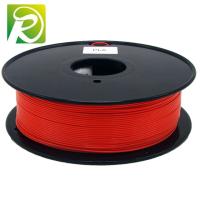 China Fluor Red PLA Filament 1.75mm 1KG Spool Biodegradable 3D Printer Material for sale