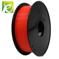 China Fluor Red PLA Filament 1.75mm 1KG Spool Biodegradable 3D Printer Material for sale