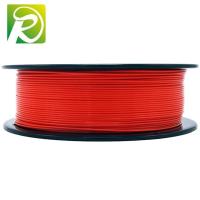 China Fluor Red PLA Filament 1.75mm 1KG Spool Biodegradable 3D Printer Material for sale