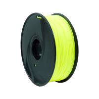 China PLA 3D Printer Filament 1.75mm 3.00mm Gold Color ±0.03mm Tolerance Biodegradable for sale
