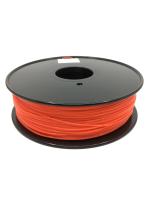 China Fluorescent Orange HIPS 3D Printer Filament 1.75mm 1.0kg Roll with 230-270°C Print Temperature for sale