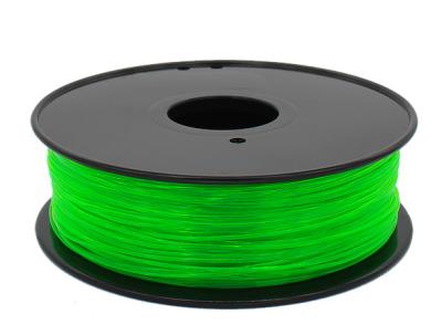 China 1.0 Kg Transparent PETG Filament 1.75mm 3mm for 3D Printing with 200-240℃ Temperature Range for sale