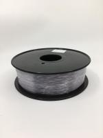 China 1.0 Kg Transparent PETG Filament 1.75mm 3mm for 3D Printing with 200-240℃ Temperature Range for sale
