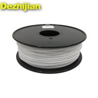 China 1.0 Kg Transparent PETG Filament 1.75mm 3mm for 3D Printing with 200-240℃ Temperature Range for sale