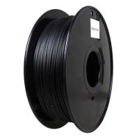 China Flame Retardant Carbon Fiber 3D Printer Filament 1.75mm Black 1KG Spool for sale