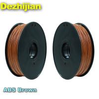 China Biodegradable PLA 3D Printer Filament 1.75mm Solid Yellow Non Toxic Eco Friendly for sale