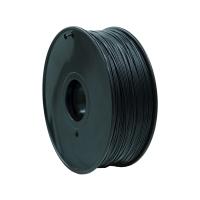 China PLA 3D Printer Filament 1.75mm 1kg Spool Dimensional Accuracy ±0.03mm Black Biodegradable for sale