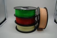 China 1.75mm PLA 3D Printer Filament 1kg Spool with ±0.03mm Tolerance and 190-230°C Print Temperature for sale
