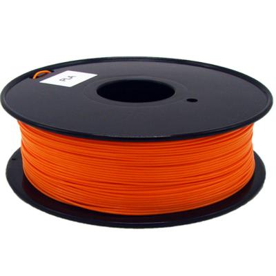 China Makerbot Fluorescent Dark Yellow PLA 3D Printer Filament 1.75mm/3.0mm ±0.03mm Tolerance 190-210℃ Print Temperature for sale