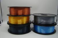 China PLA 3D Printer Filament 1.75mm 1kg 5kg Polylactic Acid Low Odor Biodegradable for sale