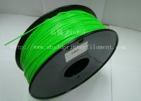 China Customized Green ABS 3D Printer Filament 1.75mm/3.0mm 1.0KG Roll with 230-270°C Printing Temperature for sale