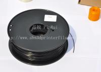 China Black PLA 3D Printer Filament 1.75mm 1.0kg Vacuum Packed Biodegradable for sale
