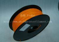 China Biodegradable Orange PLA 3d Printer Filament  1.75mm Materials For 3D Printing for sale