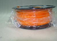 China Biodegradable Orange PLA 3d Printer Filament  1.75mm Materials For 3D Printing for sale