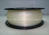 China Smooth PLA Transparent Filament 1.75mm 3D Printing Filament 1kg Spool Biodegradable for sale