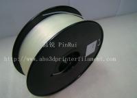 China Smooth PLA Transparent Filament 1.75mm 3D Printing Filament 1kg Spool Biodegradable for sale