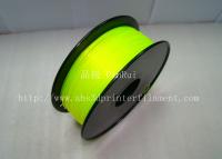 China Materials Yellow PLA 1.75mm Filament For Cubify And UP 3D Printer for sale