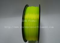 China Materials Yellow PLA 1.75mm Filament For Cubify And UP 3D Printer for sale