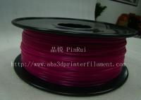 China High Strength Trans Purple PLA 3D Printer Filament 1.75mm 1KG for Cubify UP Printers for sale