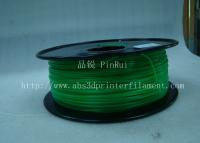 China Grass Green biodegradable 3d printer filament PLA 1.75mm materials for sale