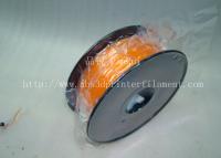 China Trans Orange PLA 3D Printer Filament 1.75mm 1KG Spool High Strength Biodegradable for sale