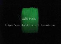 China Glow in the Dark PLA Filament 1.75mm 3.0mm for 3D Printing with 200-240°C Temperature Range and Biodegradable Properties for sale