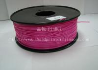 China Dark Pink ABS 3D Printer Filament 1.75mm & 3.0mm - 230-270°C Print Temperature, 1kg Spool for sale