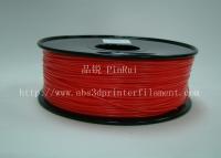 China ABS Custom 1kg / roll Fluorescent Red Filament Luminous 3D Printer Consumables for sale