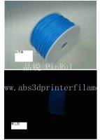 China ABS Glow in the Dark 3D Printer Filament 1.75mm Blue 1KG Spool for Durable Printing for sale