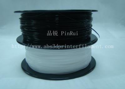 China 3.0mm POM 3D Printer Filament 1.75-3.0mm Black White High Strength Solvent Resistance for sale
