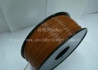 China High Strength ABS 3D Printer Filament 1.75mm & 3.0mm 732C Brown 1kg Spool with 230-270°C Printing Temperature for sale