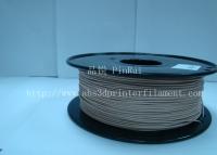 China 0.8KG 1.75mm Wood Filament for 3D Printing - 180-195°C Working Temperature, Compatible with Makerbot and UP Printers for sale
