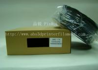 China Conductive ABS 3D Printer Filament 1.75mm/3.0mm Black - 10³-10⁵ Ω Resistivity for Electronics for sale