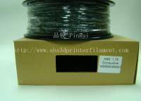 China Conductive ABS 3D Printer Filament 1.75mm & 3.0mm with 10³-10⁵ Ω/sq Resistivity for Electronics Protection for sale